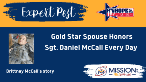 Say his name, share his story. - Mission: Milspouse